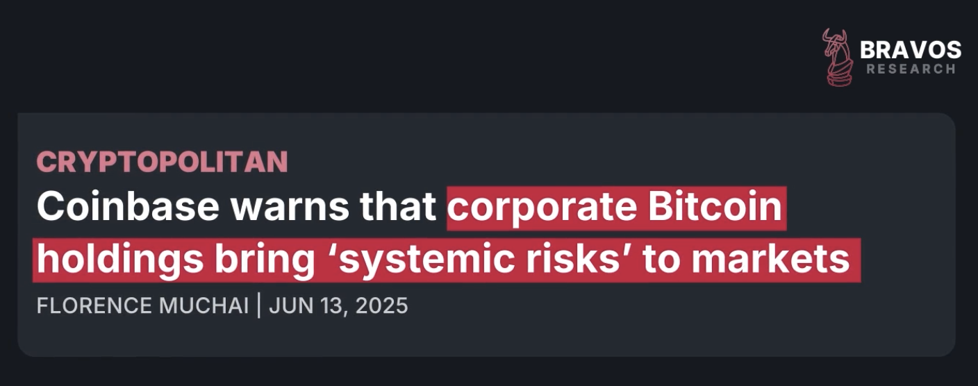 Bitcoin Treasury Companies: Smart Strategy or Systemic Risk? - Bravos ...